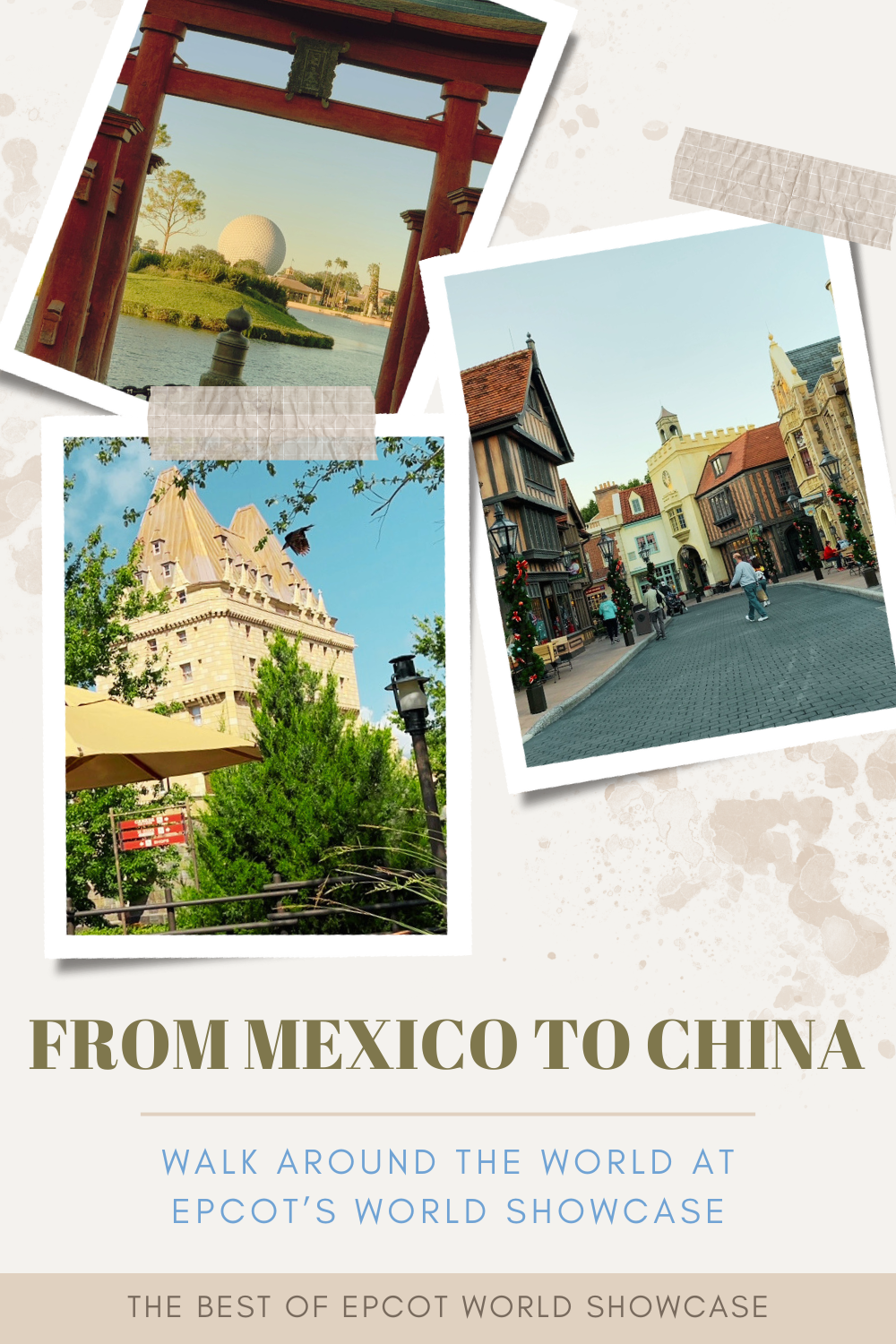 Epcot World Showcase: A Global Adventure at Disney World - Seconds to Go